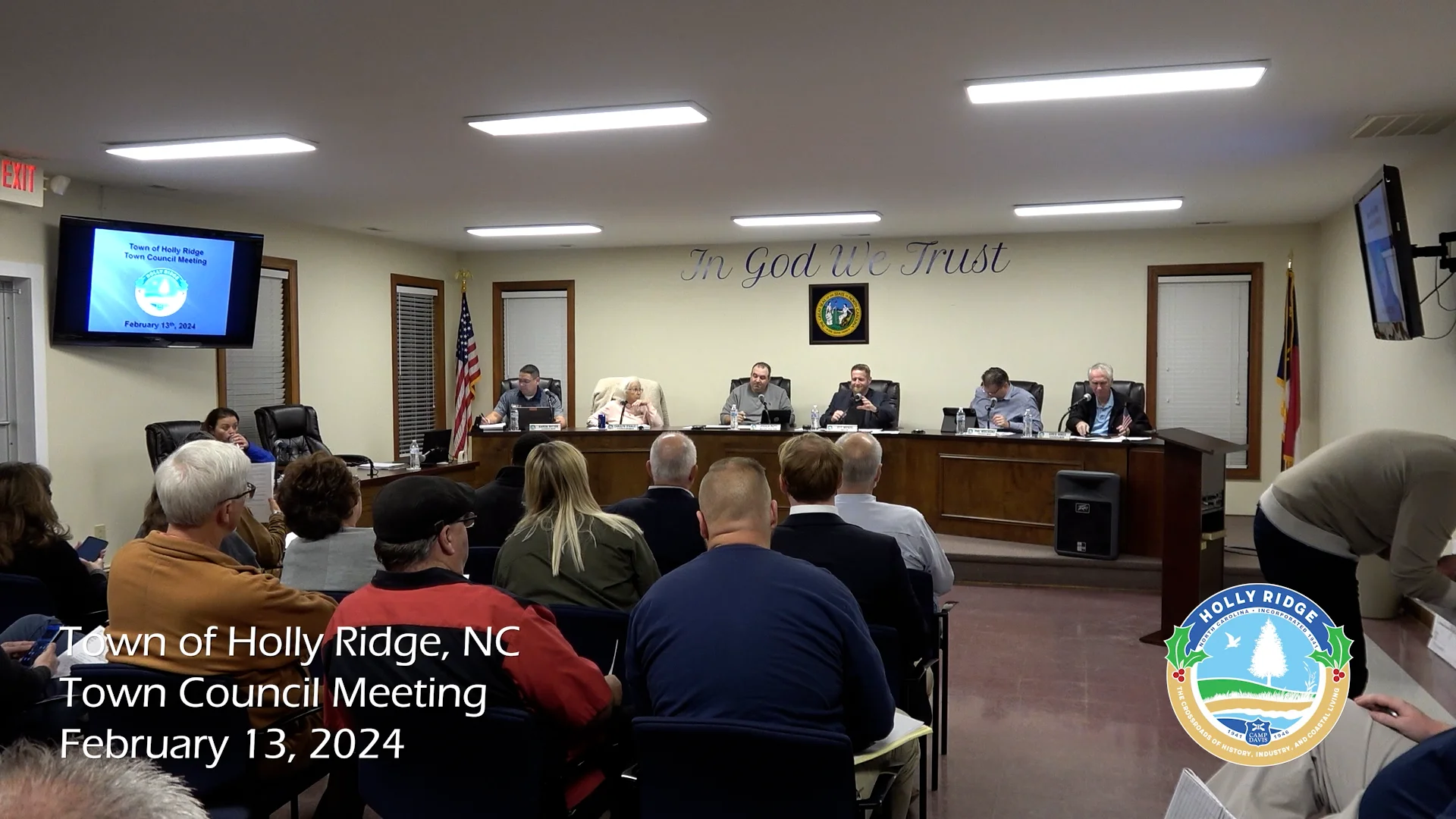 2024-02-13 Holly Ridge Town Council Meeting on Vimeo