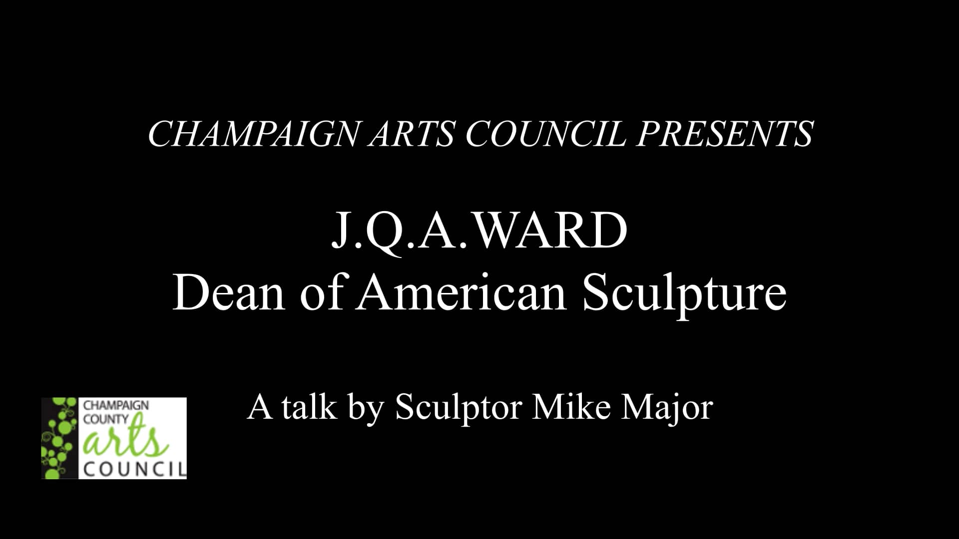 J Q A Ward Dean of American Sculpture on Vimeo