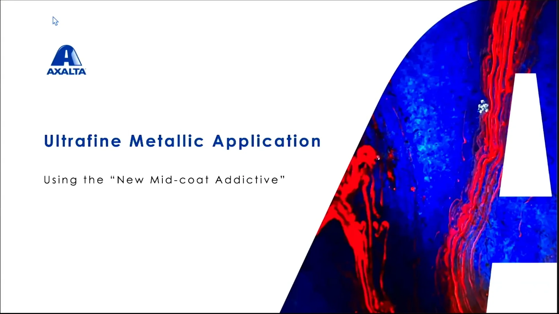 Axalta Ultrafine Metallic Application Webcast 02_12_2024 on Vimeo