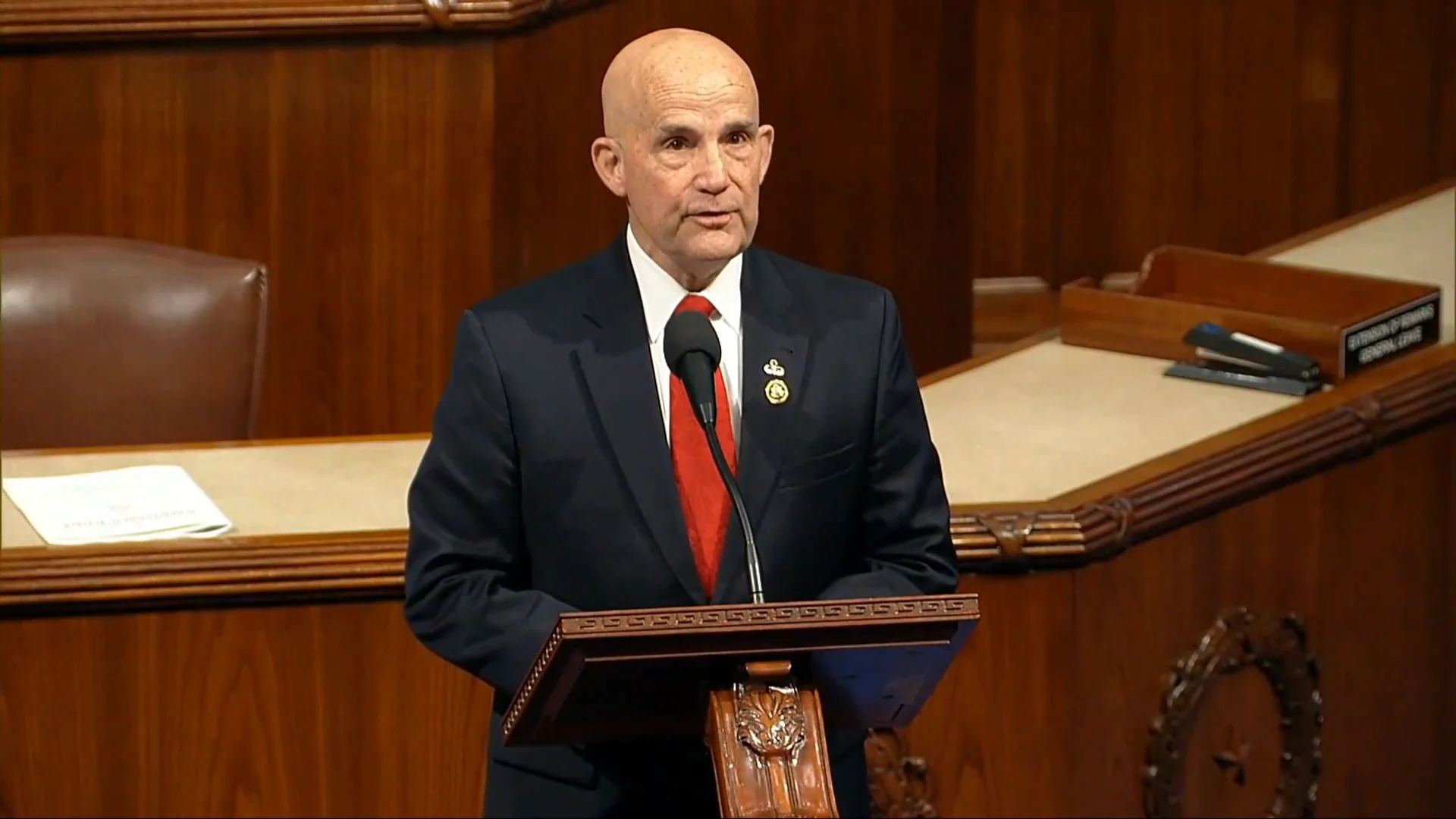 Congressman Self Honors Chief Harvey on Vimeo