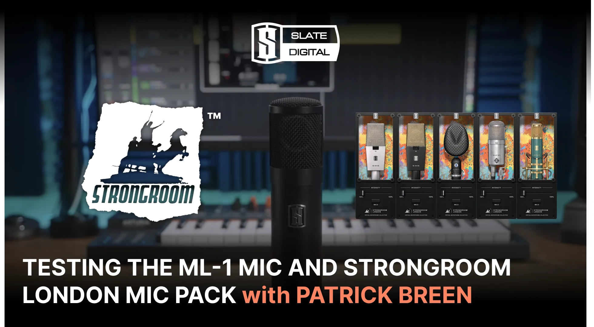 Testing the ML-1 Microphone & Strongroom London Virtual Mic Pack on Vimeo