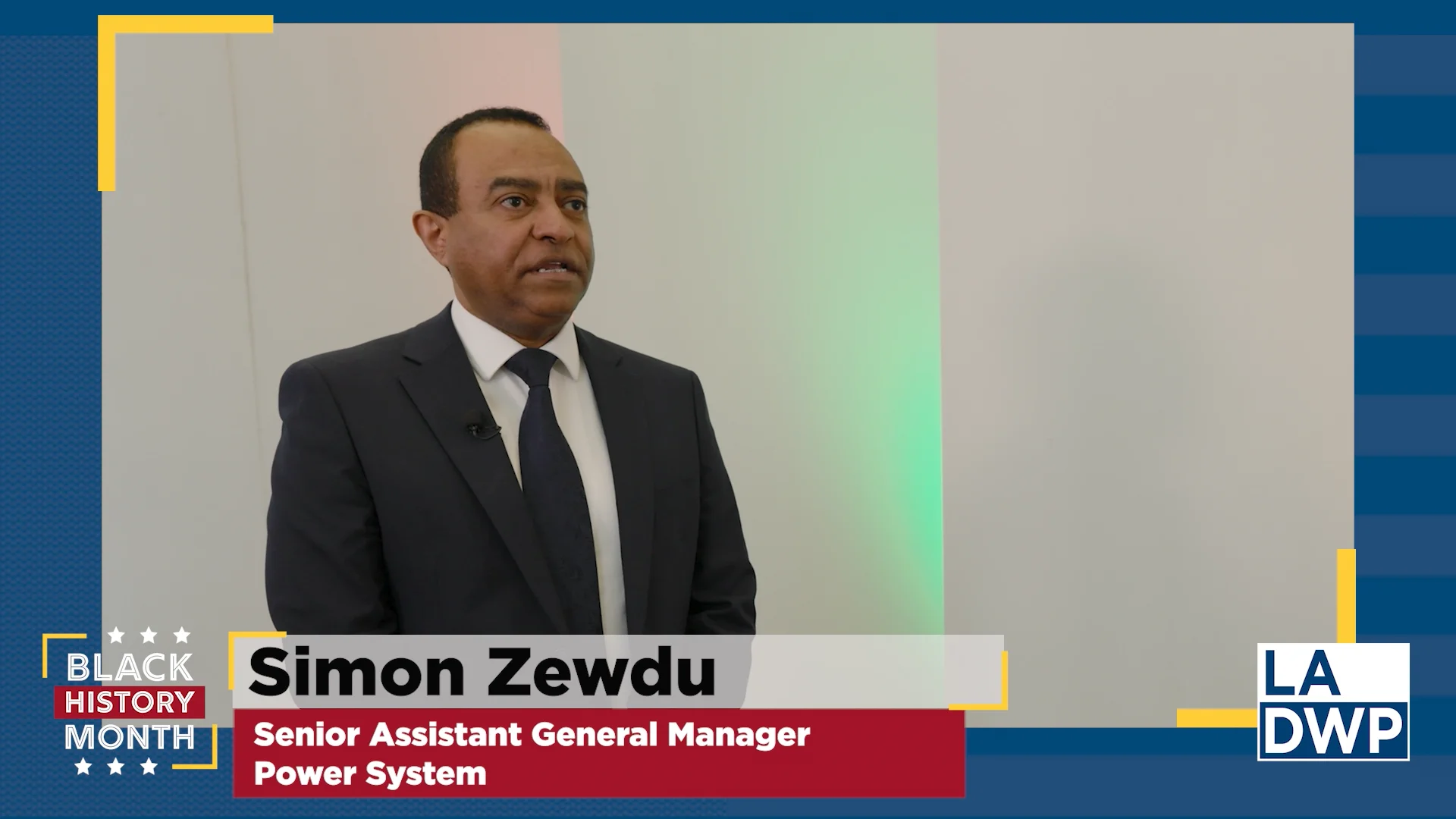 LADWP Black History Month 2024 - Simon Zewdu on Vimeo