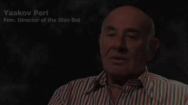 Yaakov Peri, former head of the Shin Bet on Vimeo