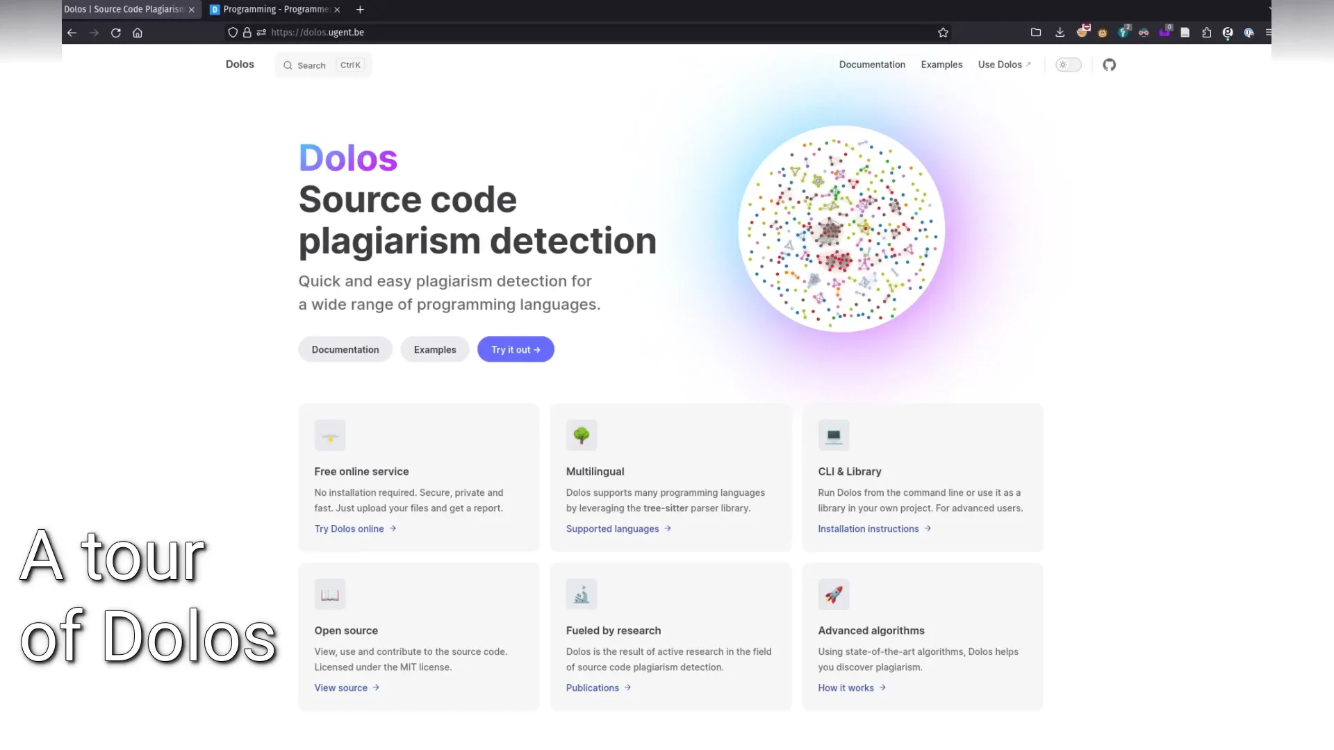 Dolos — Source Code Plagiarism Detection on Vimeo