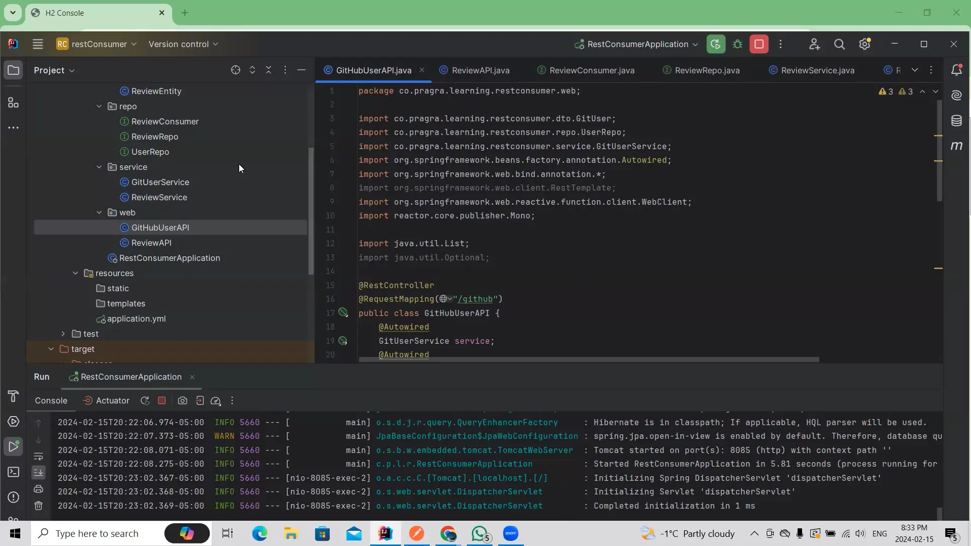 Java 15 feb class recording on Vimeo