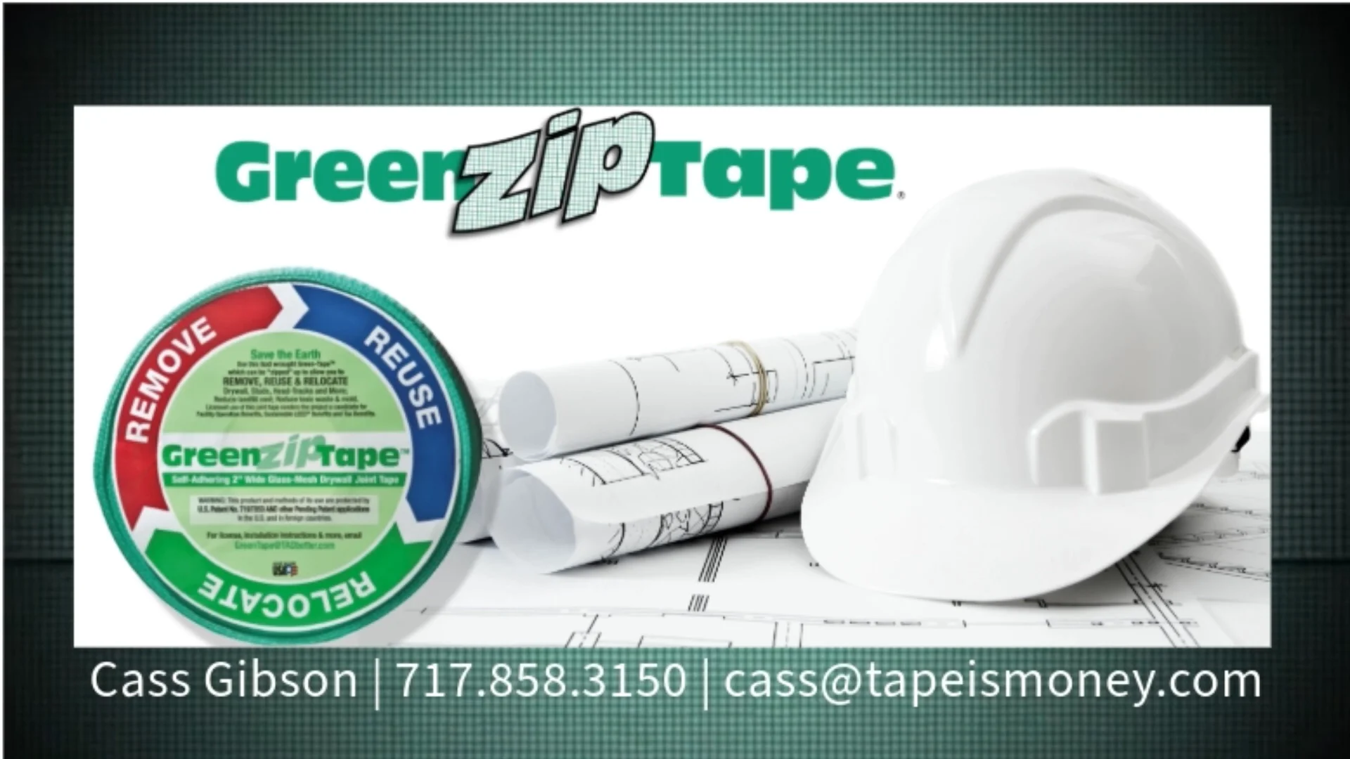Cass Gibson Green Zip Tape Intro 3 Mins