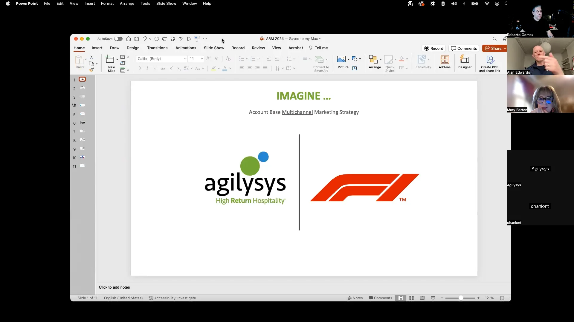 Agilysys F1 UK Meeting on Vimeo