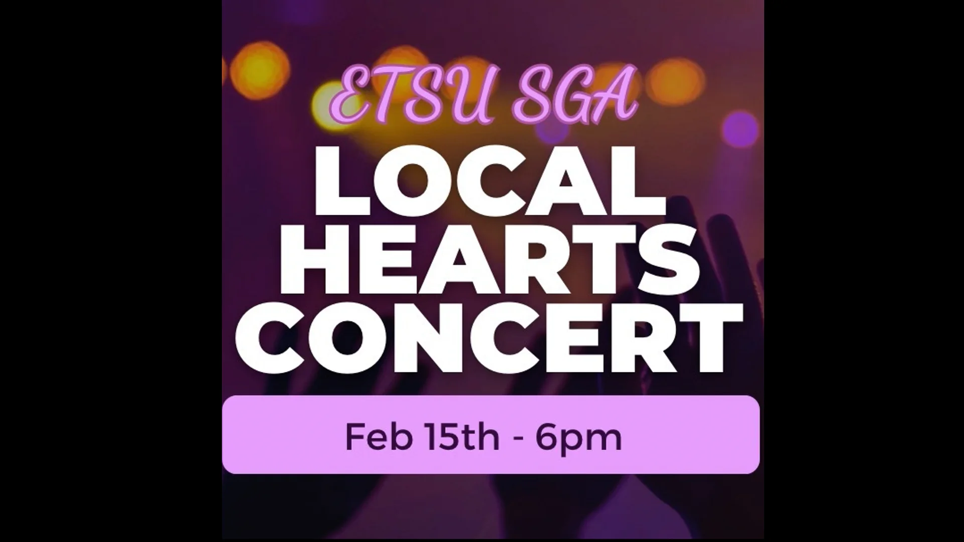 ETSU SGA Local Hearts - Carter Warden "Proud to Be Me" on Vimeo