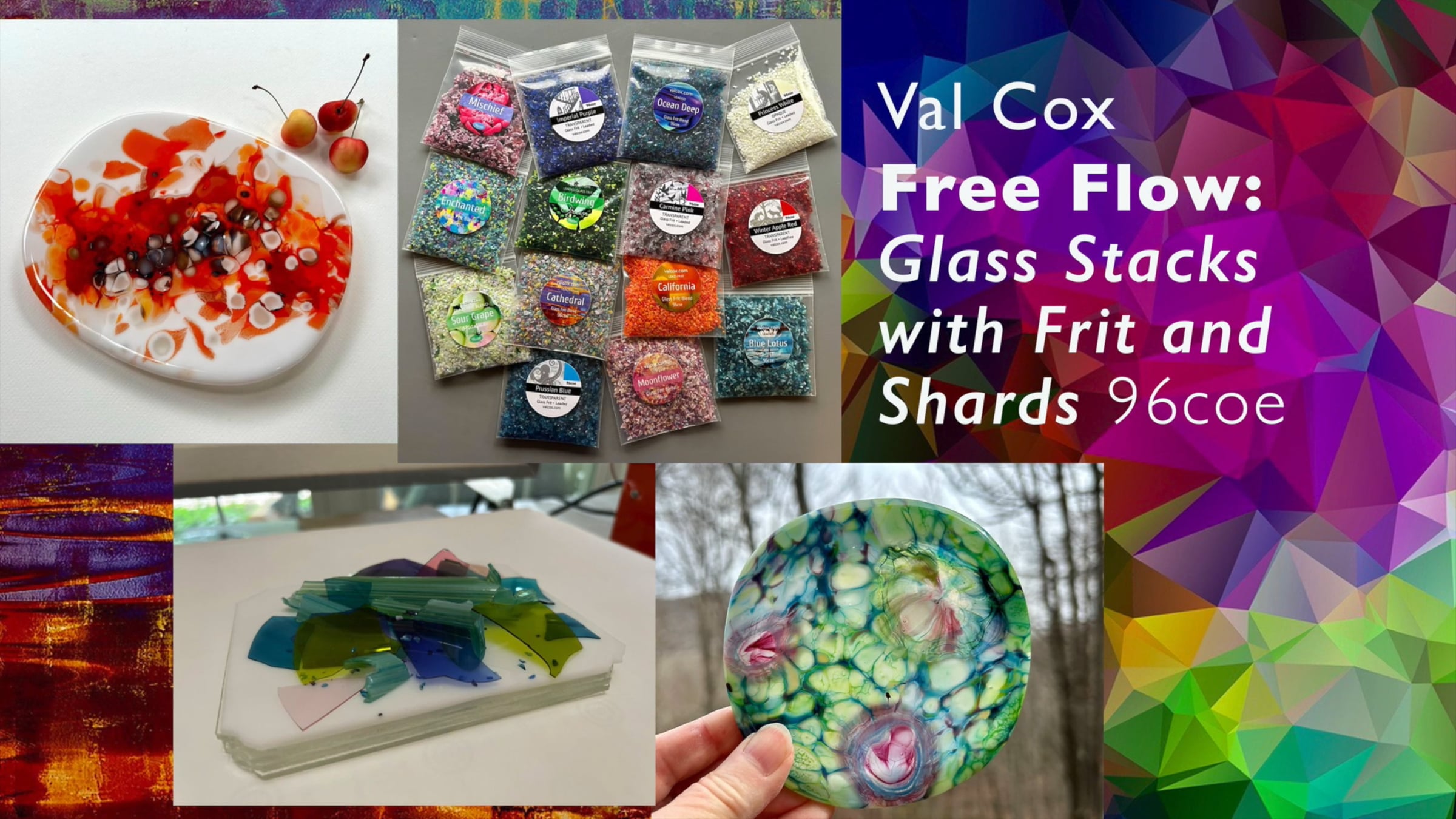 Val Cox Stacked Frit Flow