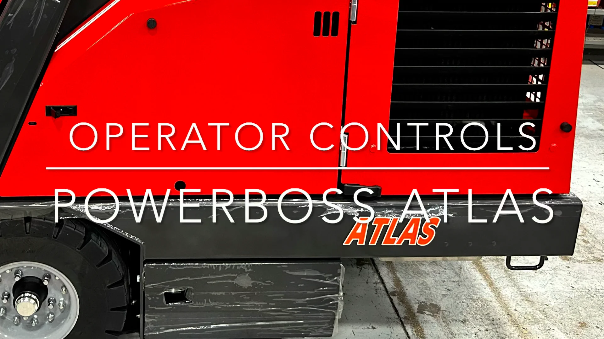 PowerBoss Atlas Operator Controls