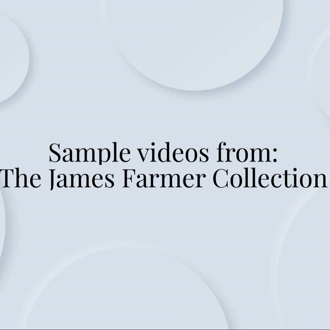 Go to Showcases to view full collection: The James Farmer Collection on ...
