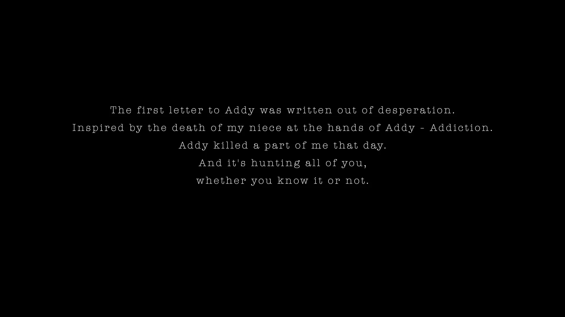 LETTERS TO ADDY FINAL WITH MIX