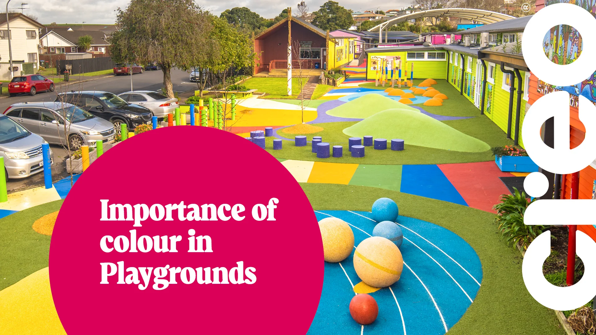 Importance of colours in playgrounds