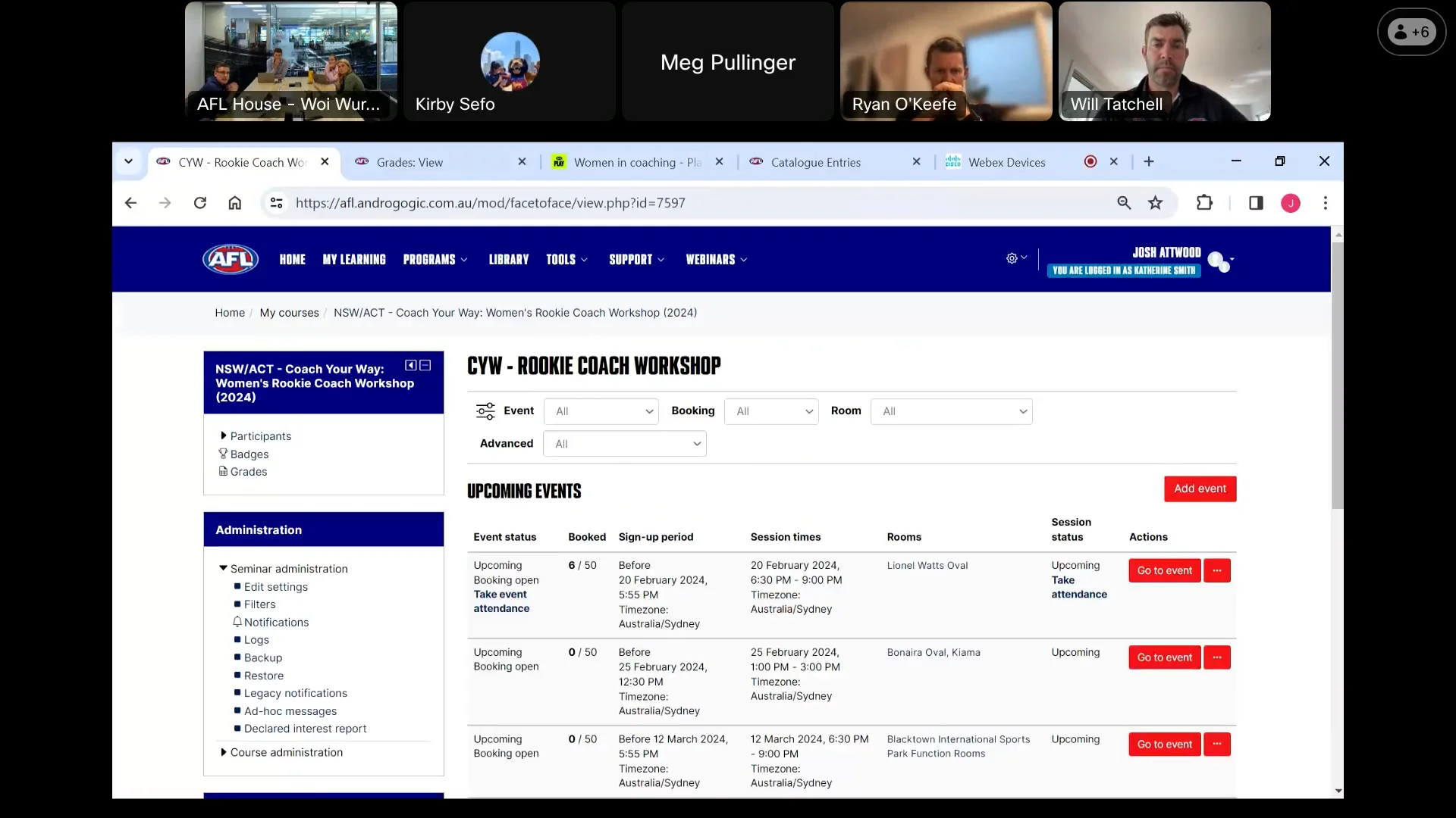 Coach Your Way - Workshop Administration Training on Vimeo