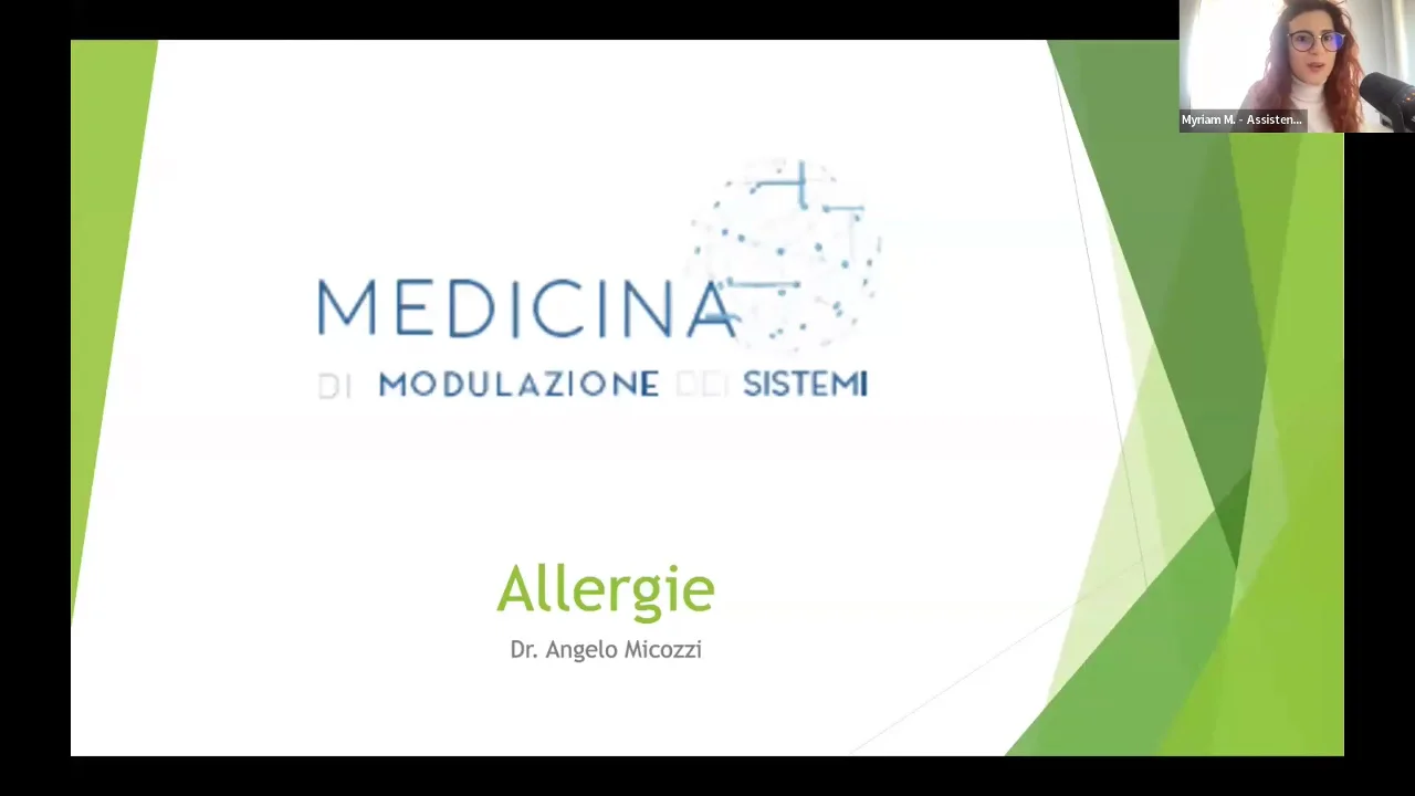 2024-02-16 Micozzi Immunofarmacologia: le Allergie on Vimeo