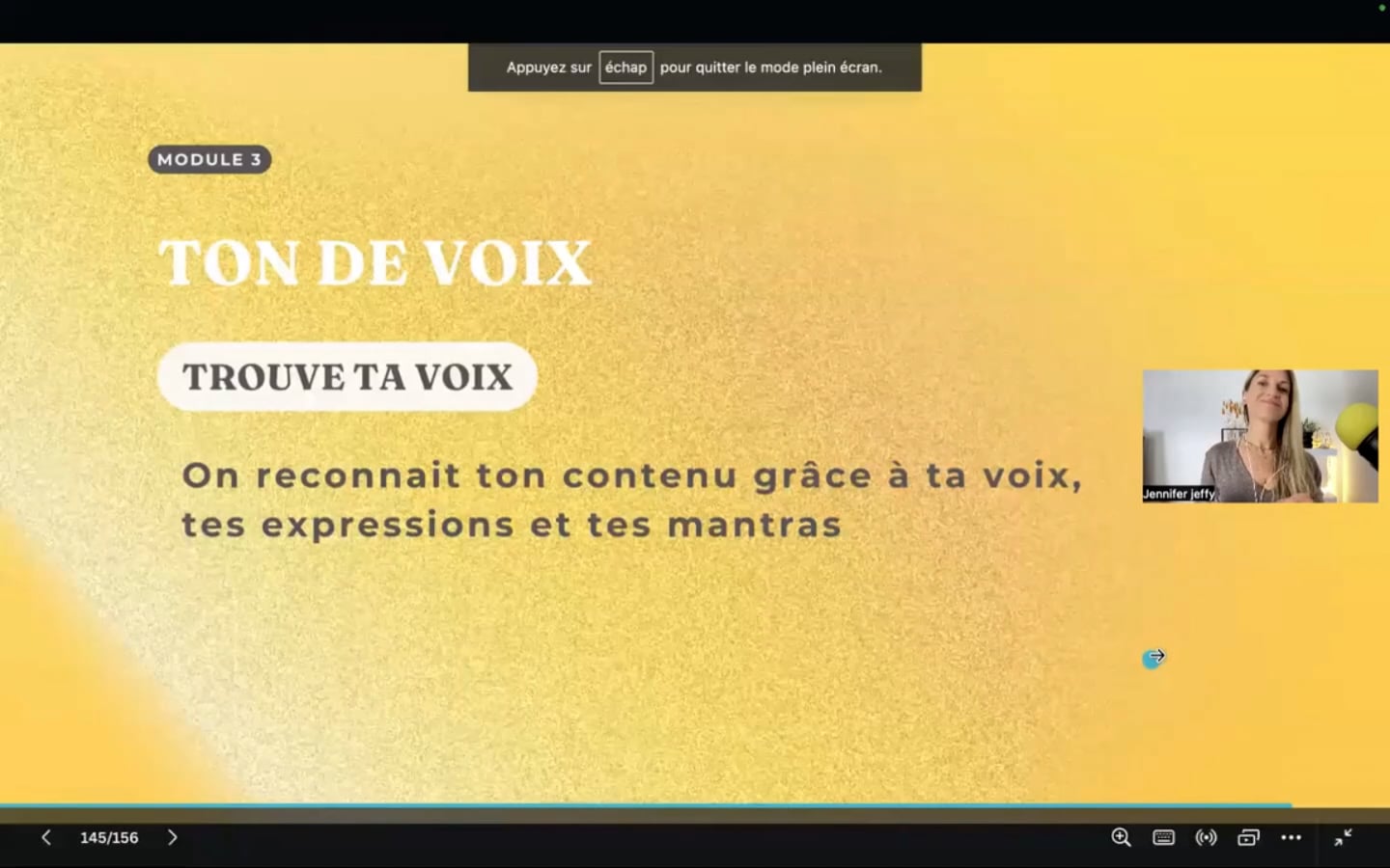 Module 3 : le ton de voix