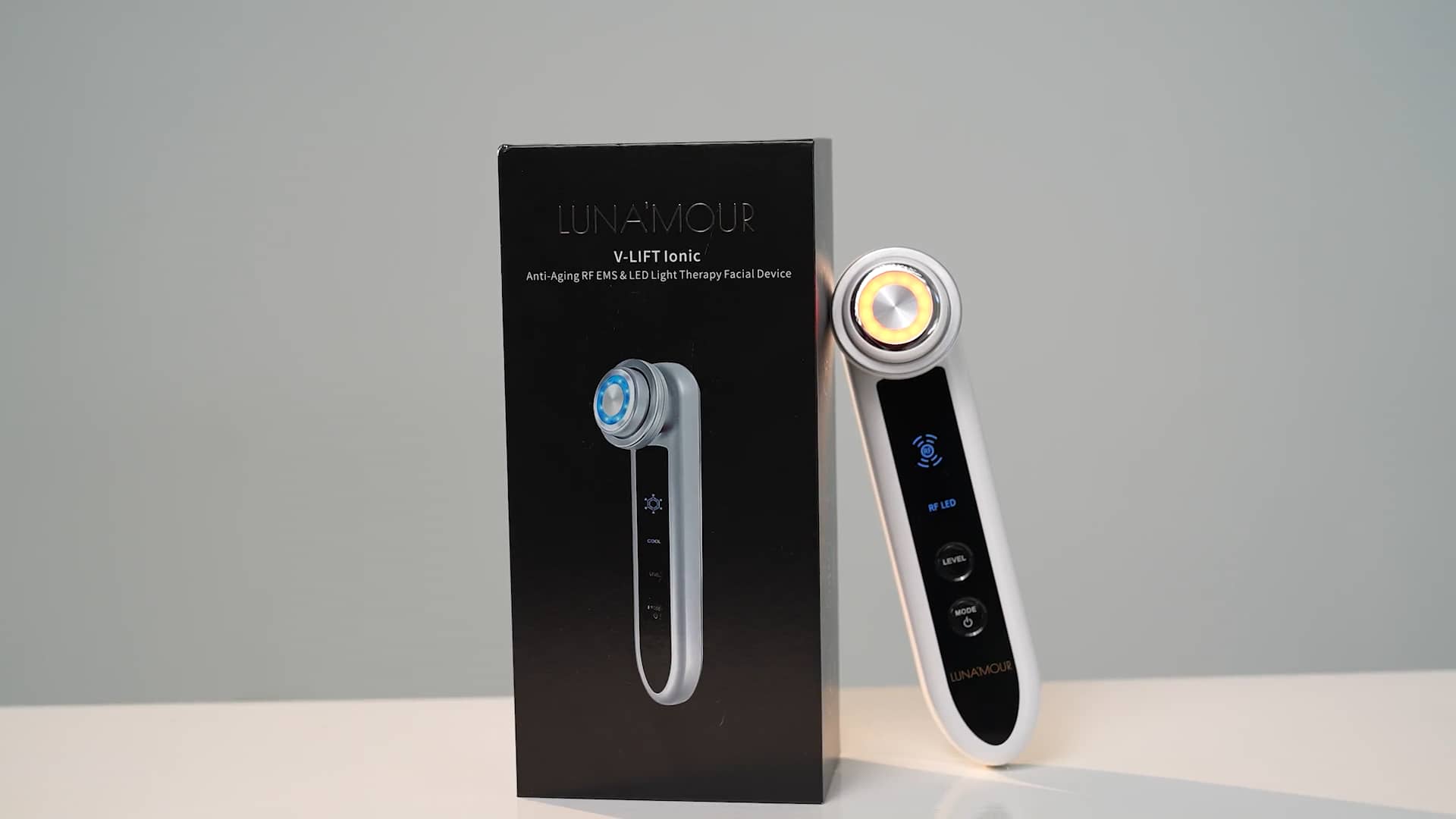 LUNA'MOUR - V-LIFT IONIC: RF EMS & LED FACIAL DEVICE - HOW TO USE on Vimeo