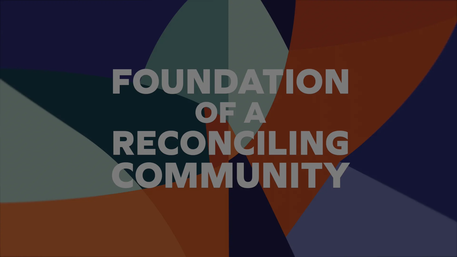 Foundation of a Reconciling Community (2024) on Vimeo