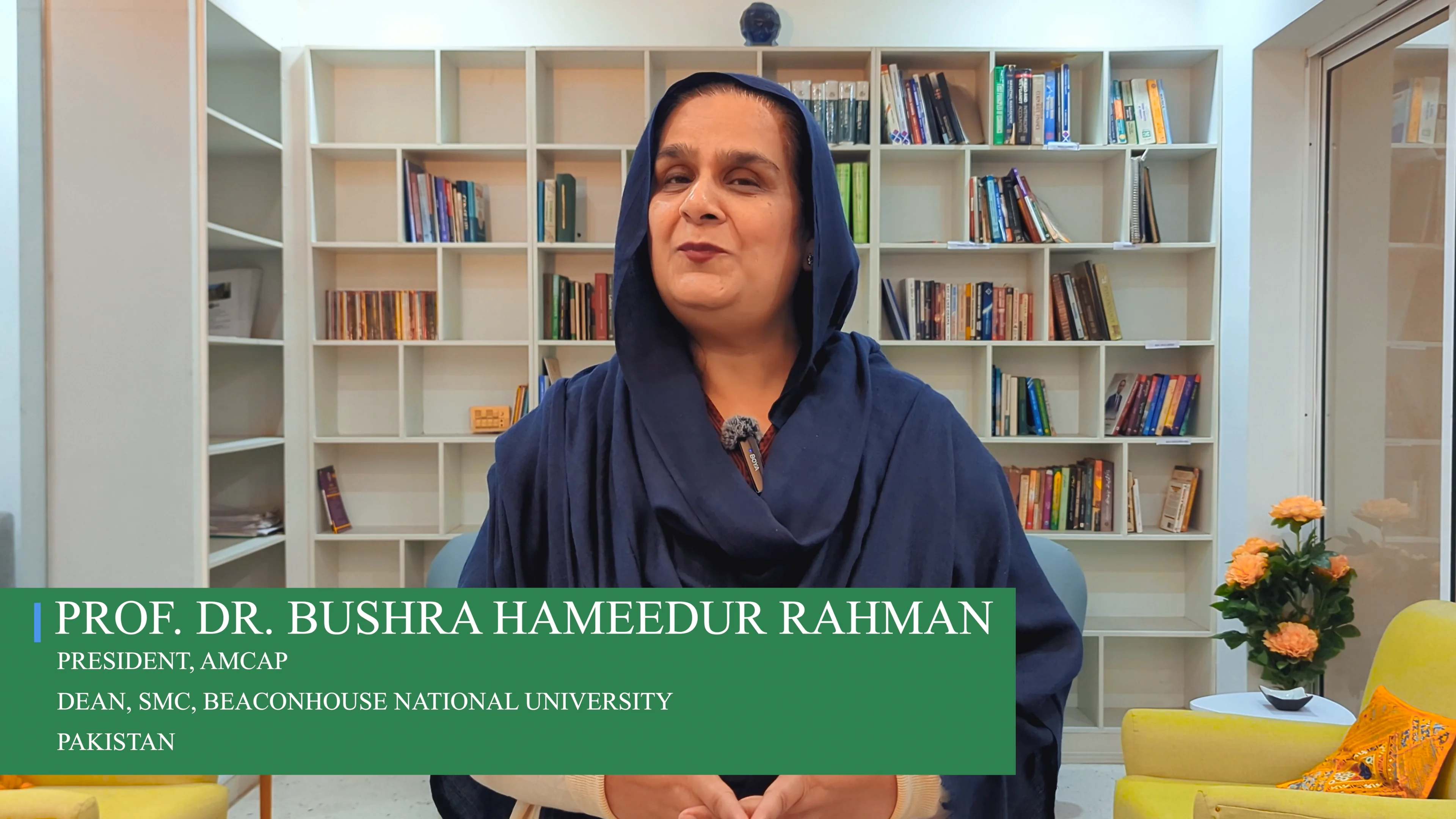 IAMCR elections 2024 - Presidential candidate Bushra Hameedur Rahman on ...