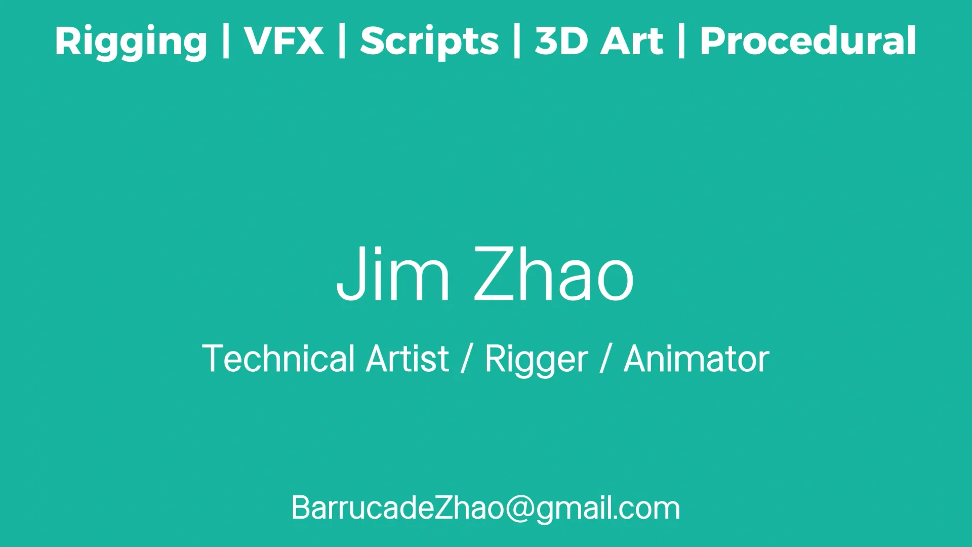 Animator Intern on Vimeo