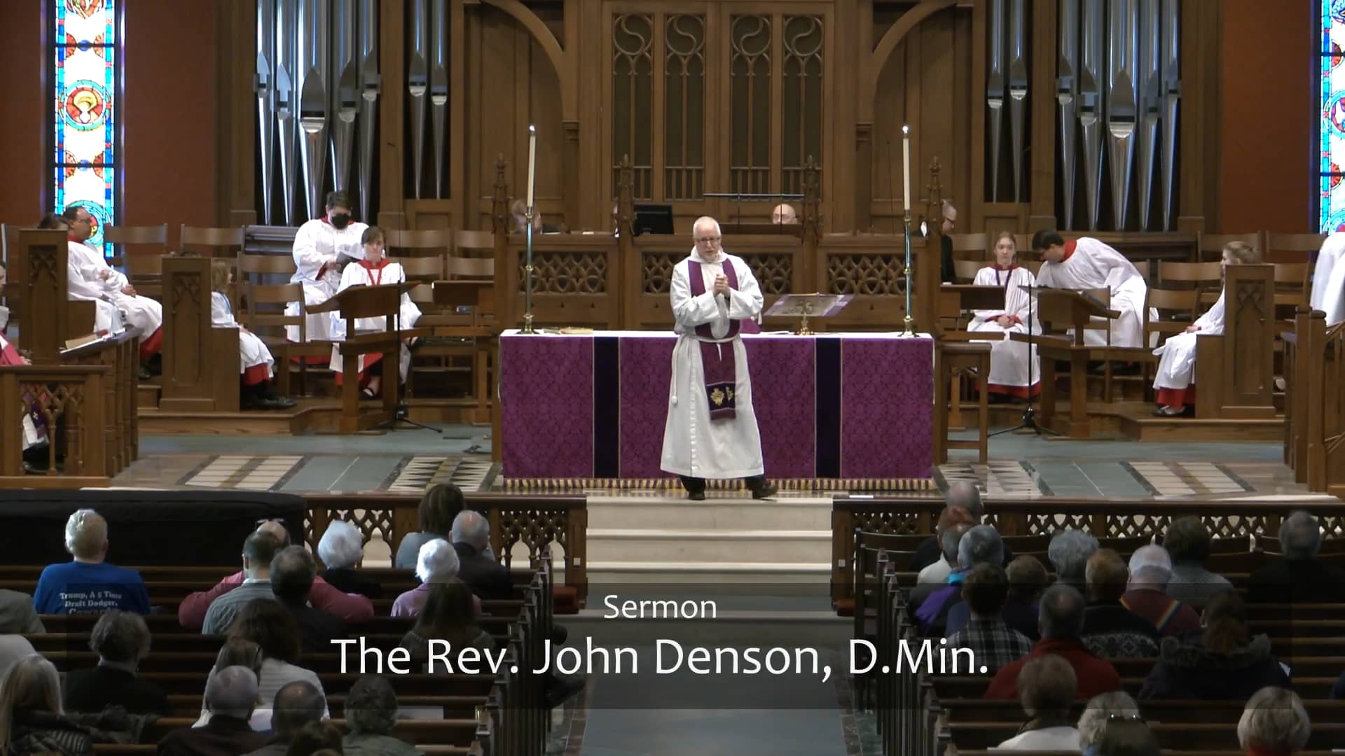 The First Sunday in Lent Sermon :: The Rev. John Denson, D.Min. on Vimeo