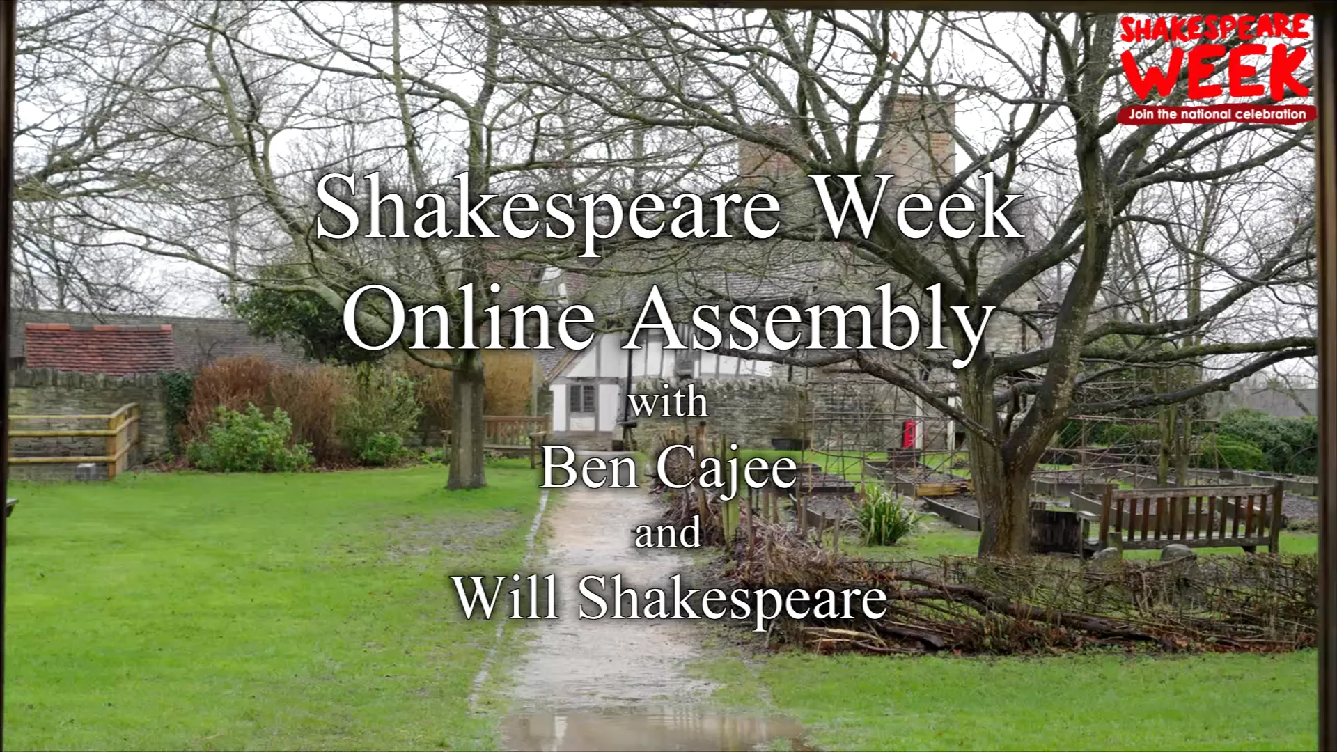 Shakespeare Week 2024 online assembly