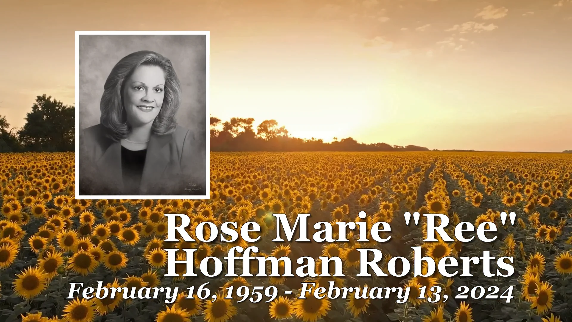 Rose Marie "Ree" Hoffman Roberts - Morgan & Nay Rose Roberts on Vimeo