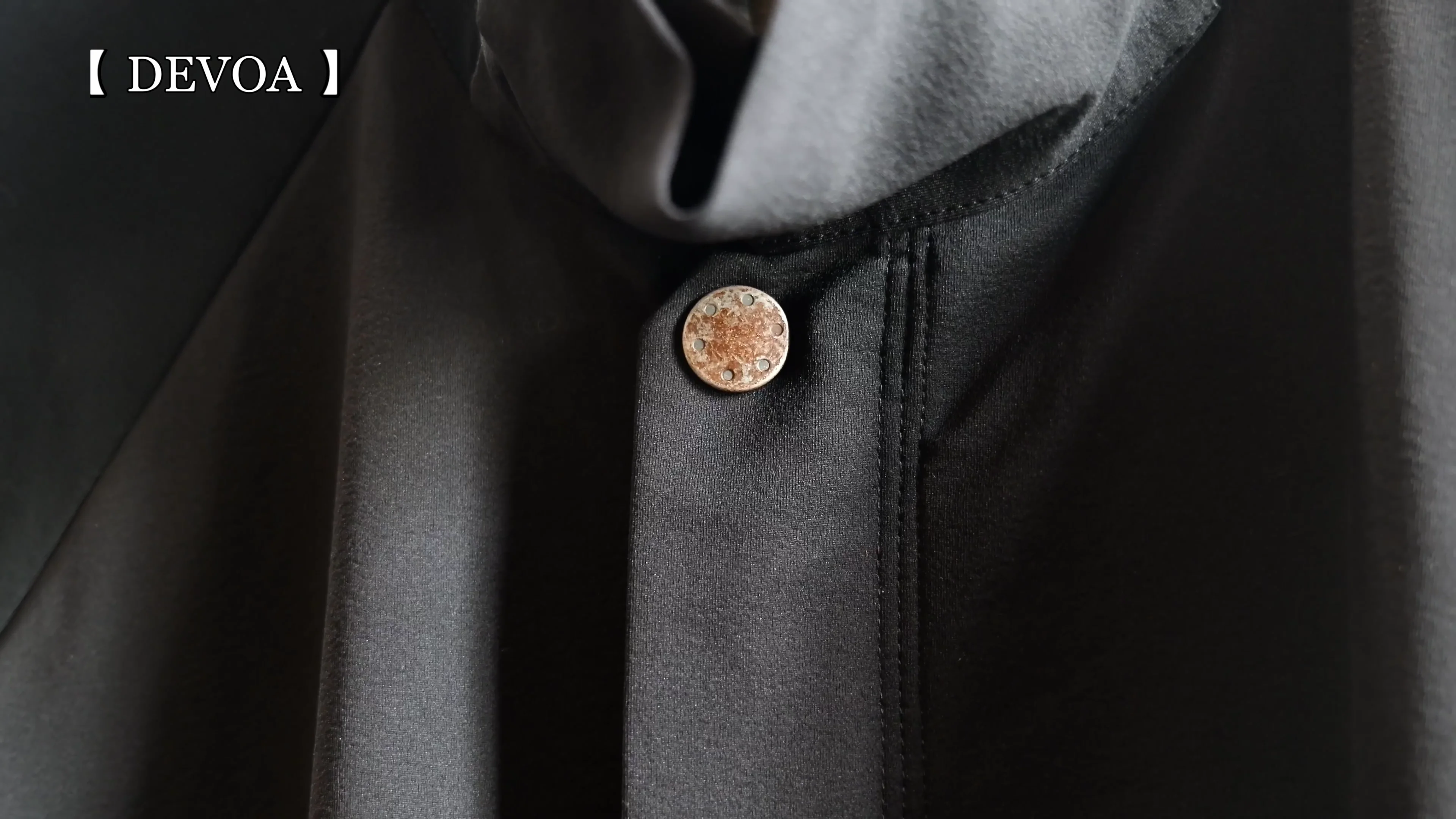 DEVOA 】"EXIST". CTK-TBHS. Hight Neck Coat Water Repellent Polyester. on Vimeo