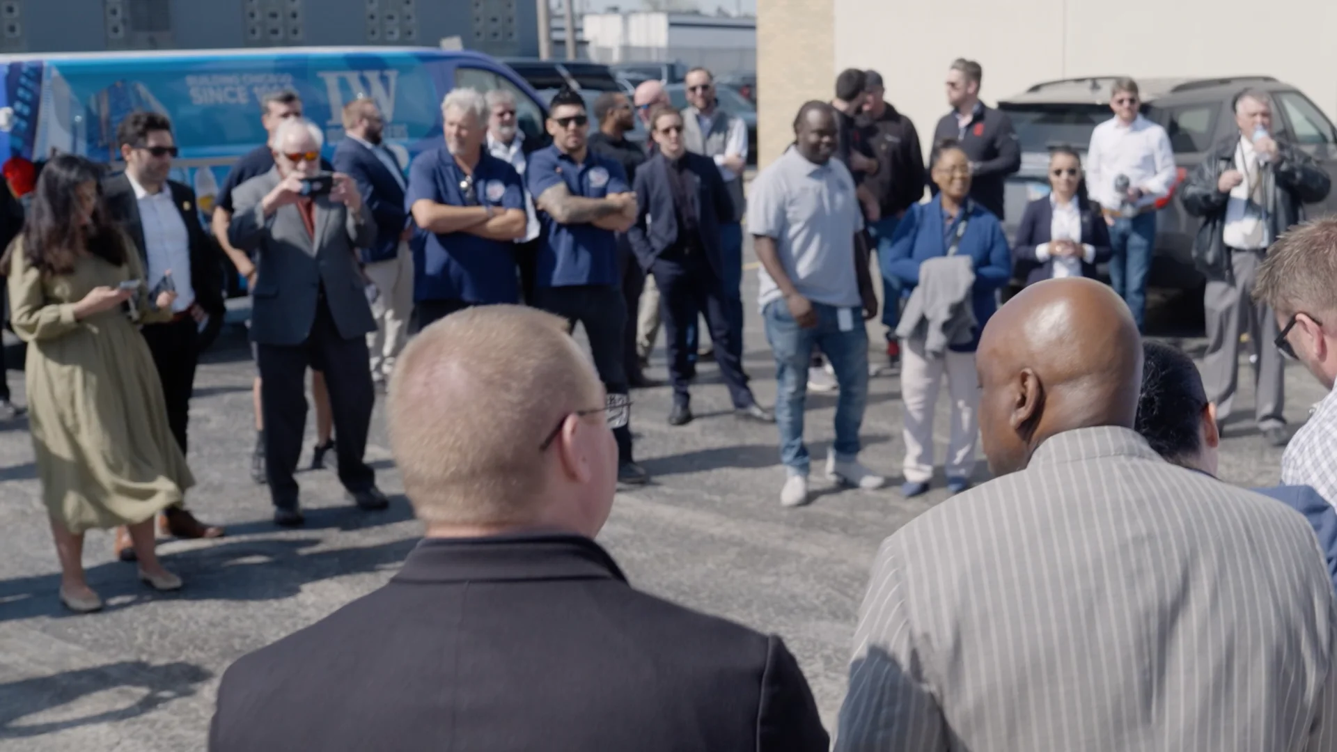 Ironworkers Local 63 Groundbreaking on Vimeo