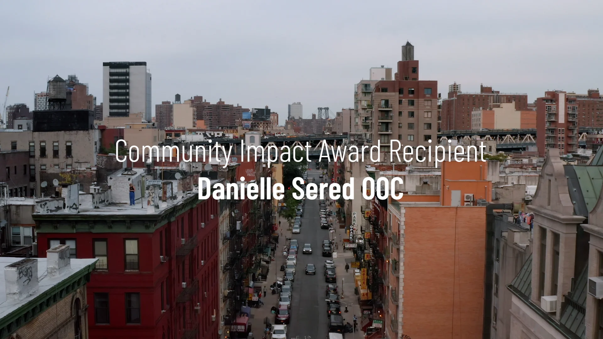 Emory Alumni Awards 2024 | Community Impact Award: Danielle Sered on Vimeo