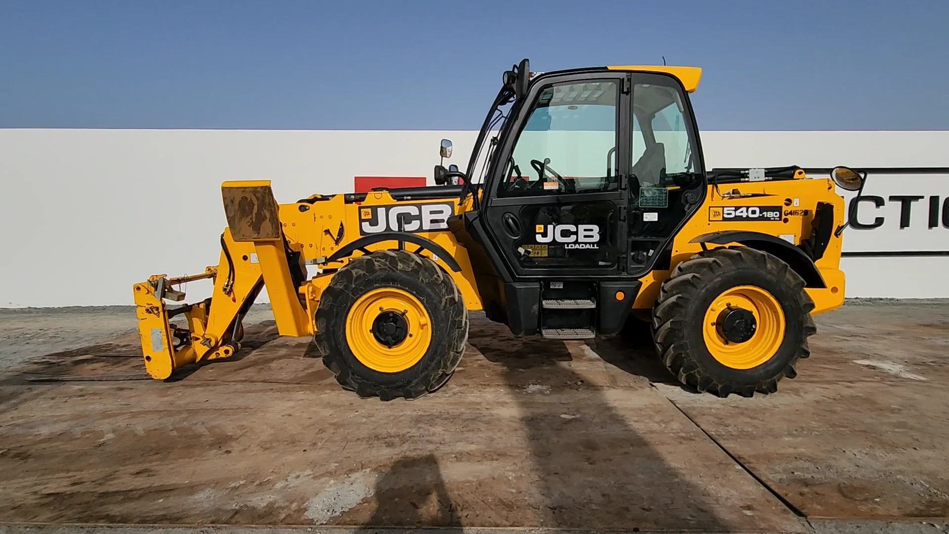 JCB 540-180 Hi Viz Turbo Powershift Telehandler, -Abu Dhabi March 2024 ...