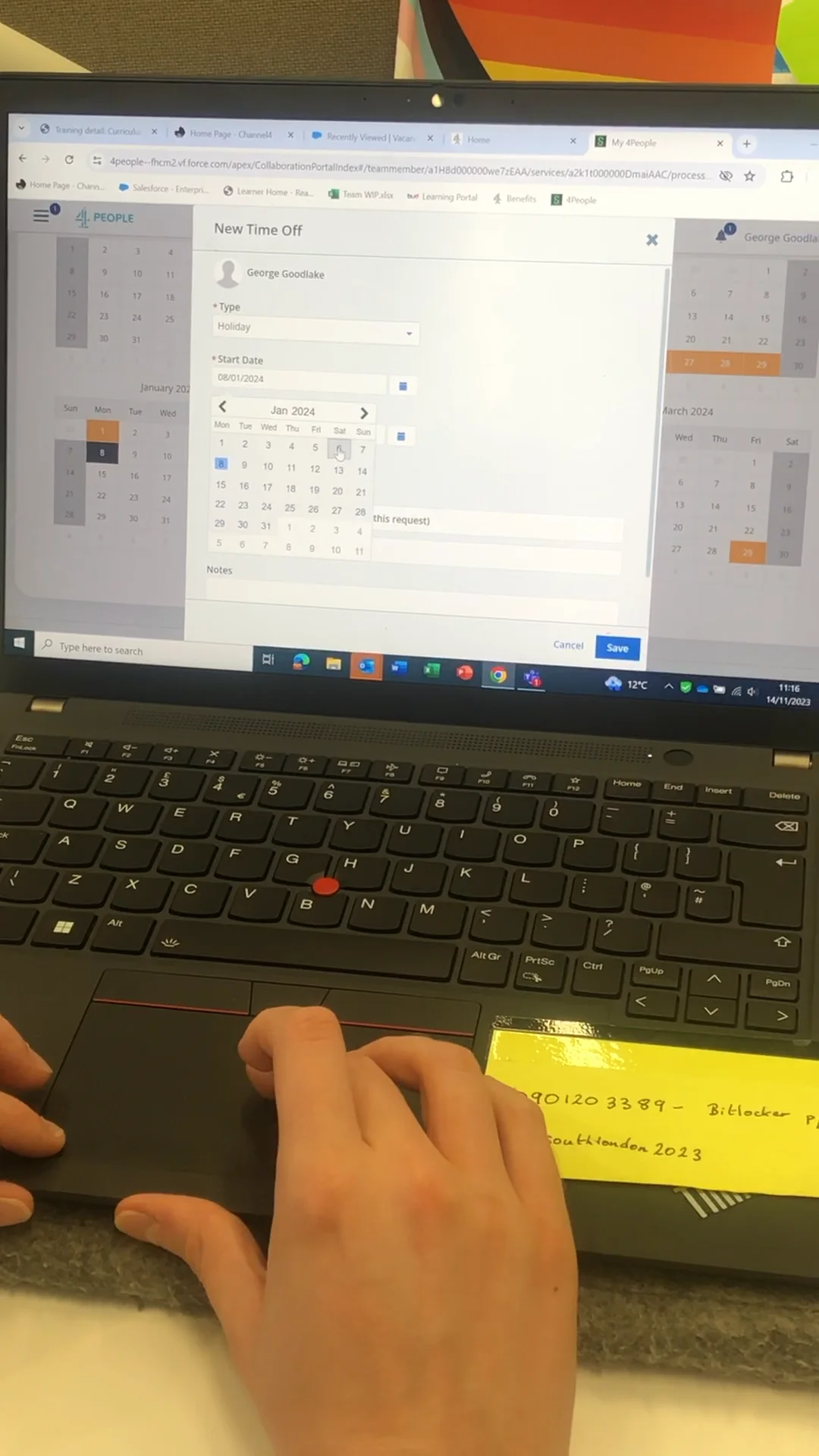 George at work on Vimeo