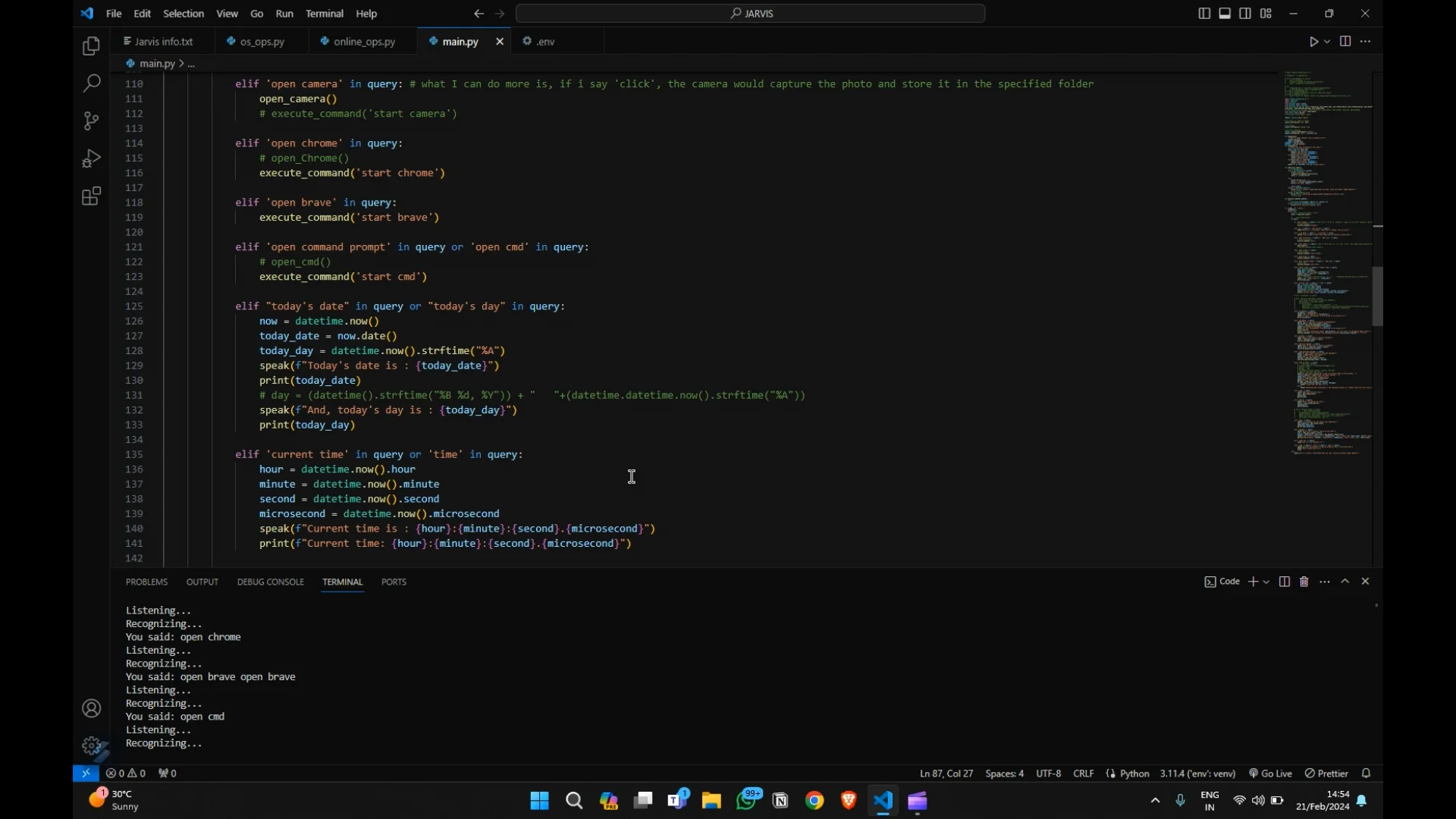 J.A.R.V.I.S. demo video on Vimeo