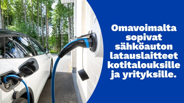 Sähköauton lataaminen kotitaloudessa - latauslaite kotiin