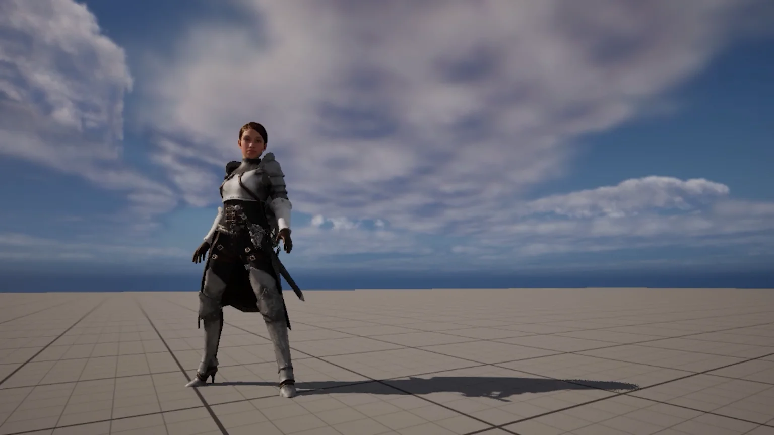Unreal Engine 5 Locomotion Metahuman Knight ver.01 WIP