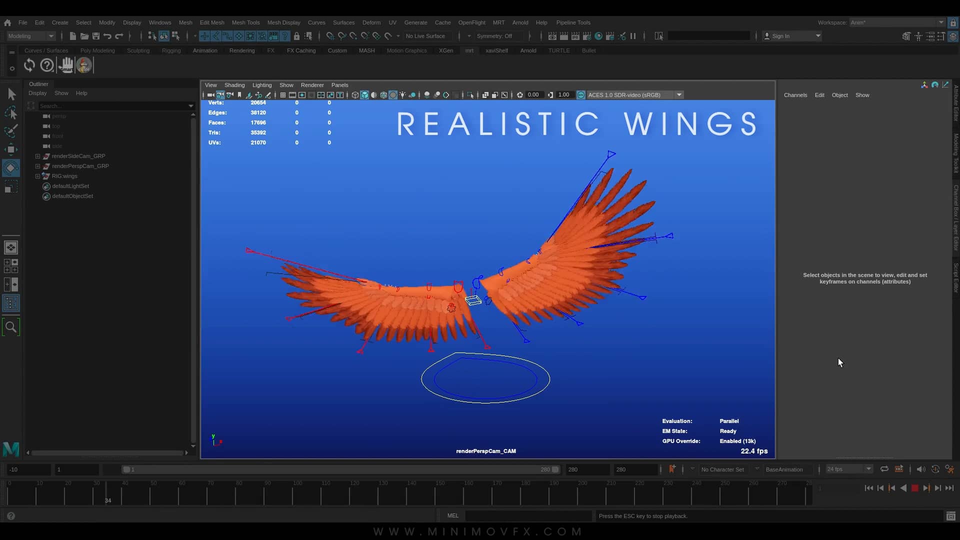 [Technical Showcase] Realistic wings on Vimeo