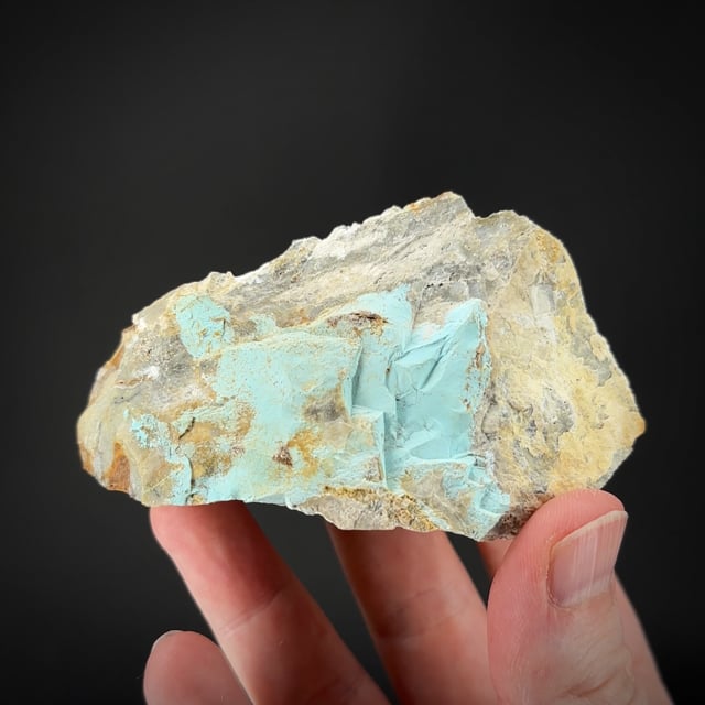 Turquoise | Apache Mine, Turquoise Mtn., San Bernardino Co., California ...