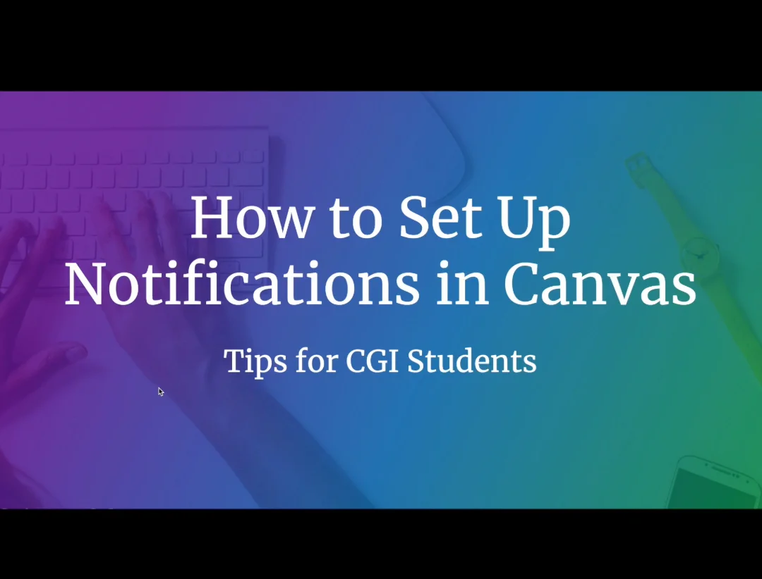 Canvas Notifications on Vimeo