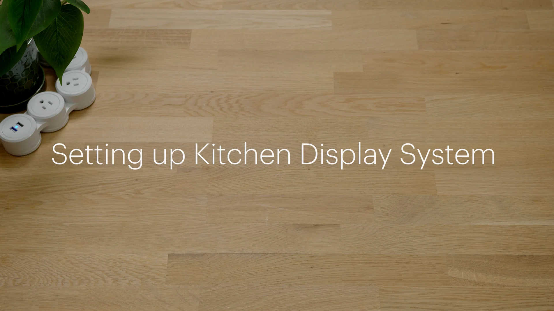 Setting up Kitchen Display System on Vimeo