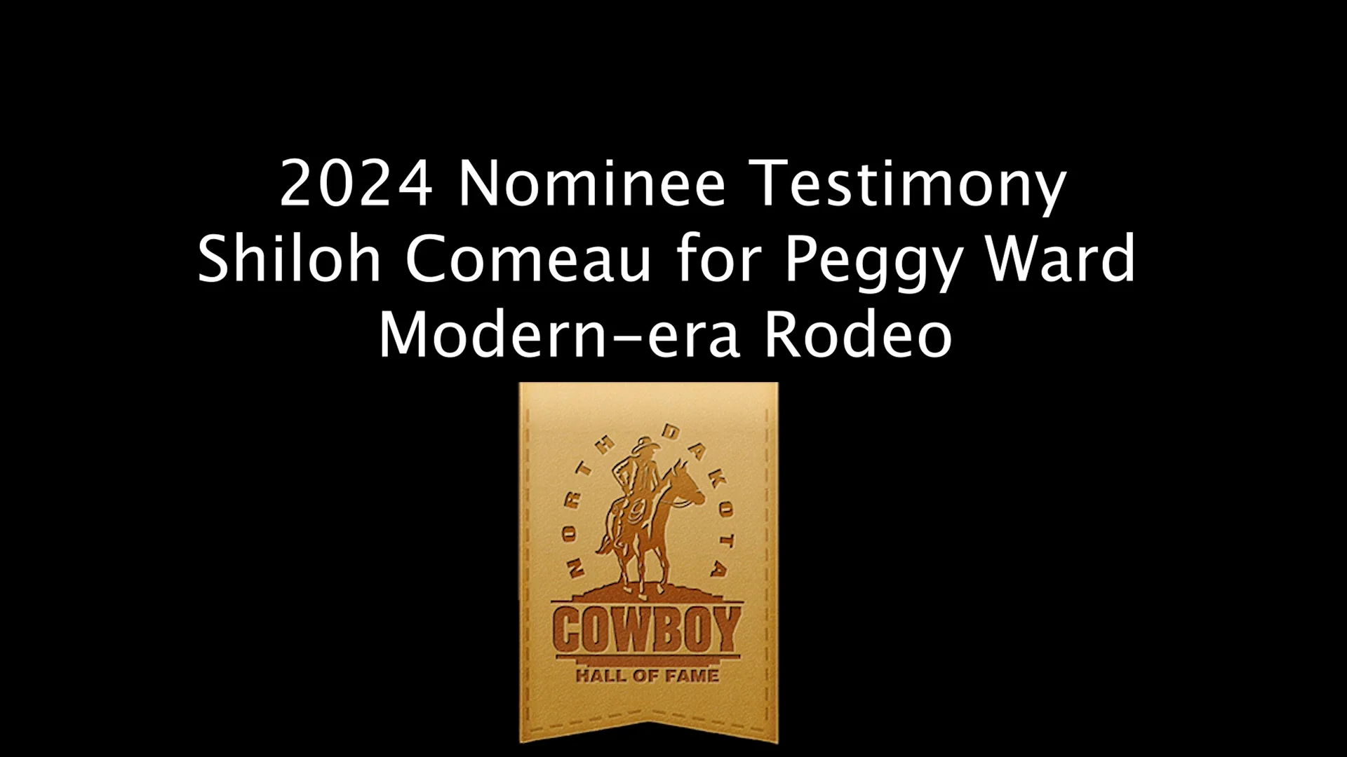 Shilo Comeau testifies on behalf of Peggy Ward on Vimeo
