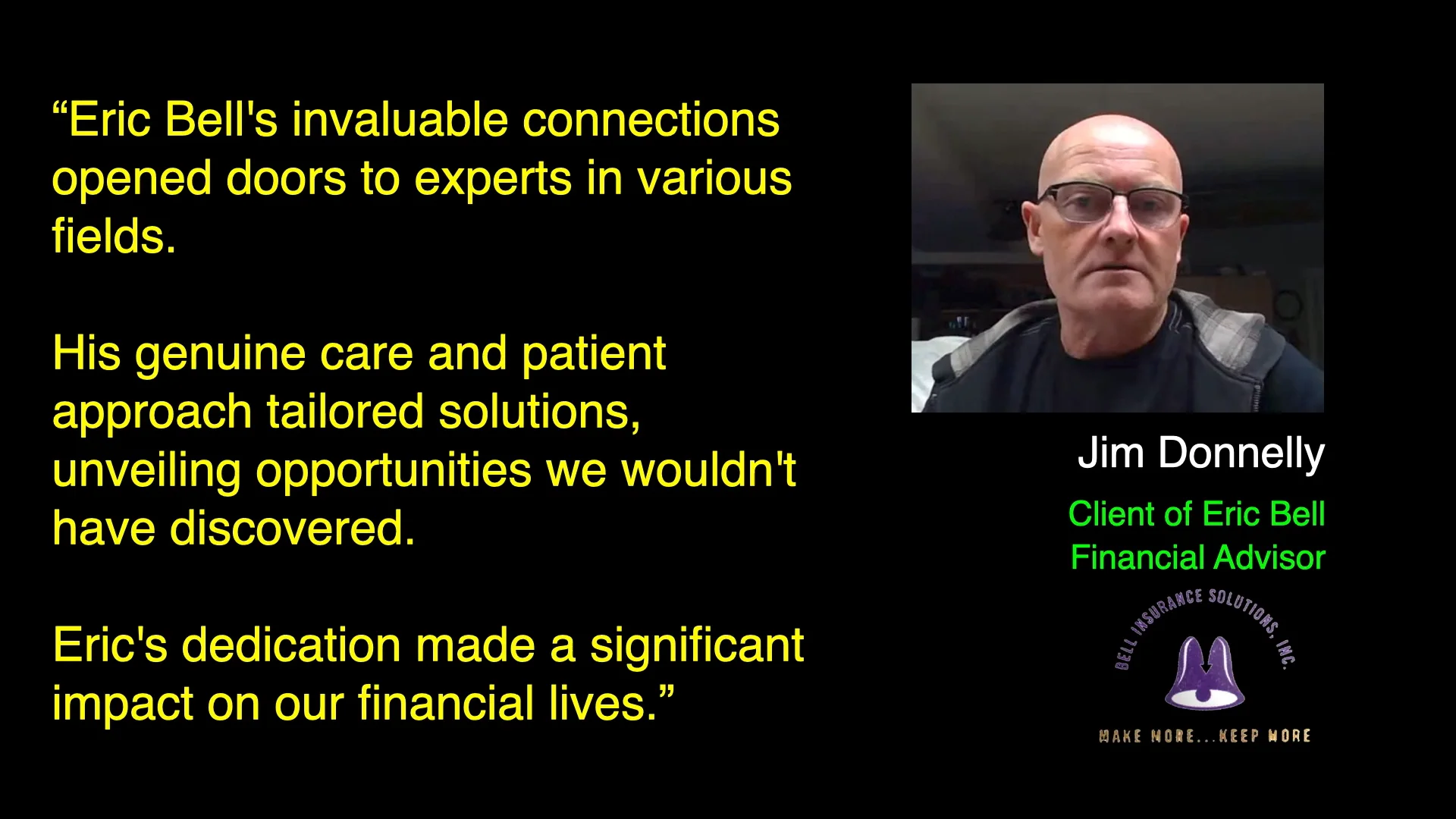 Jim Donnelly - Eric Bell