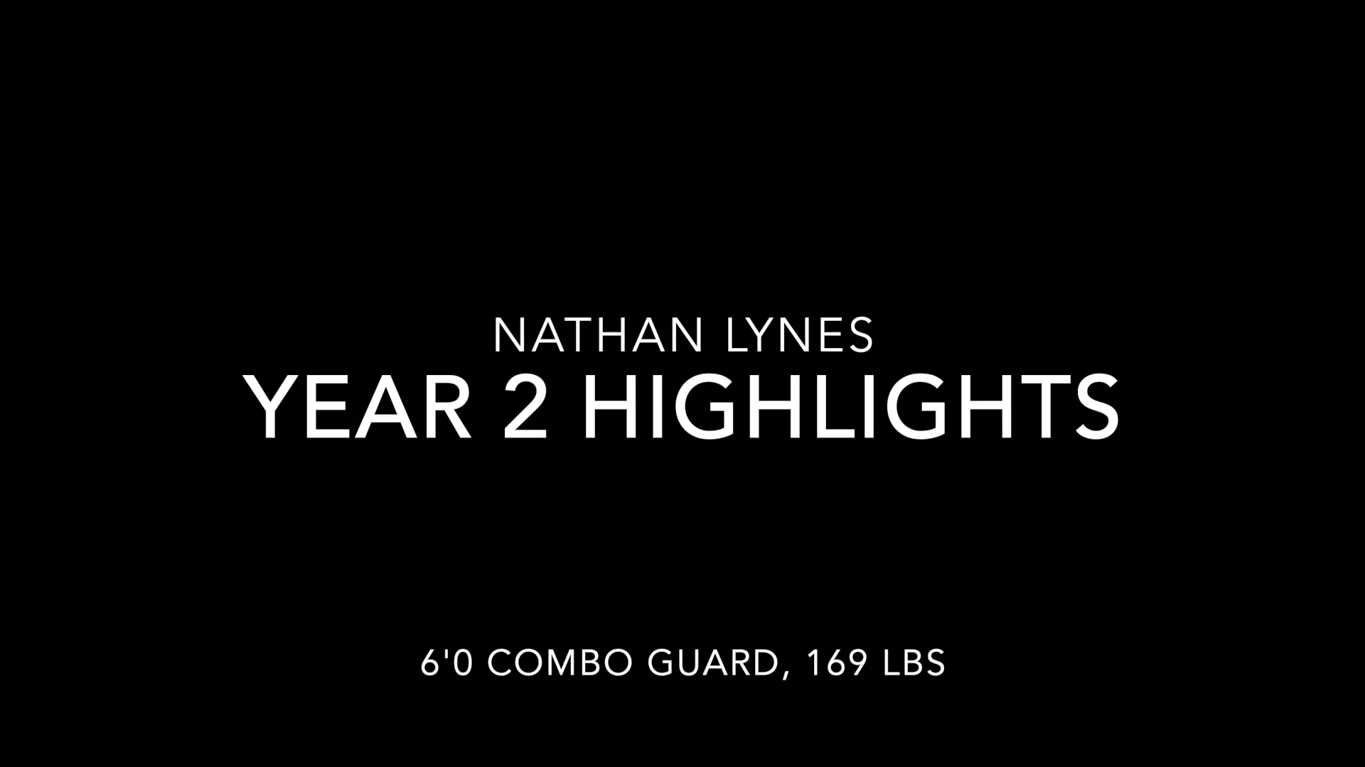 Nathan Lynes - Year 2 on Vimeo
