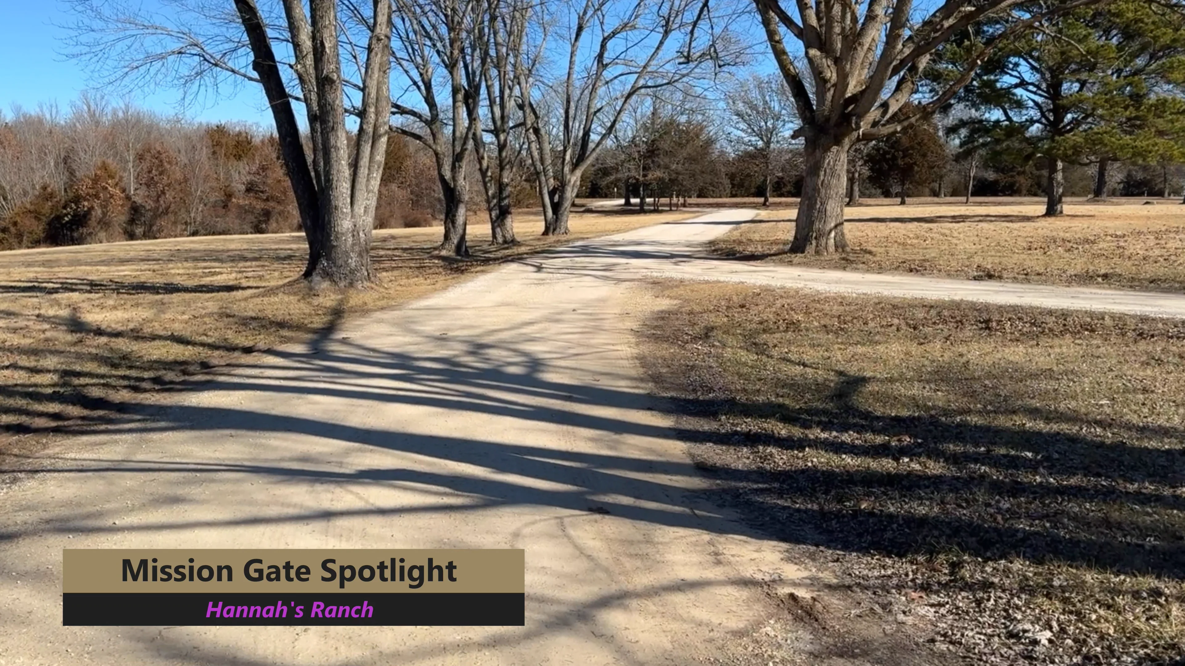 Mission Gate Spotlight - Hannah's Ranch (For Showing to Inmates in ...