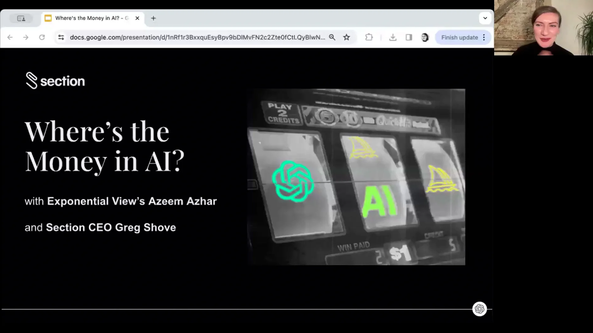 Where's the Money in AI? with Greg Shove and Azeem Azhar on Vimeo