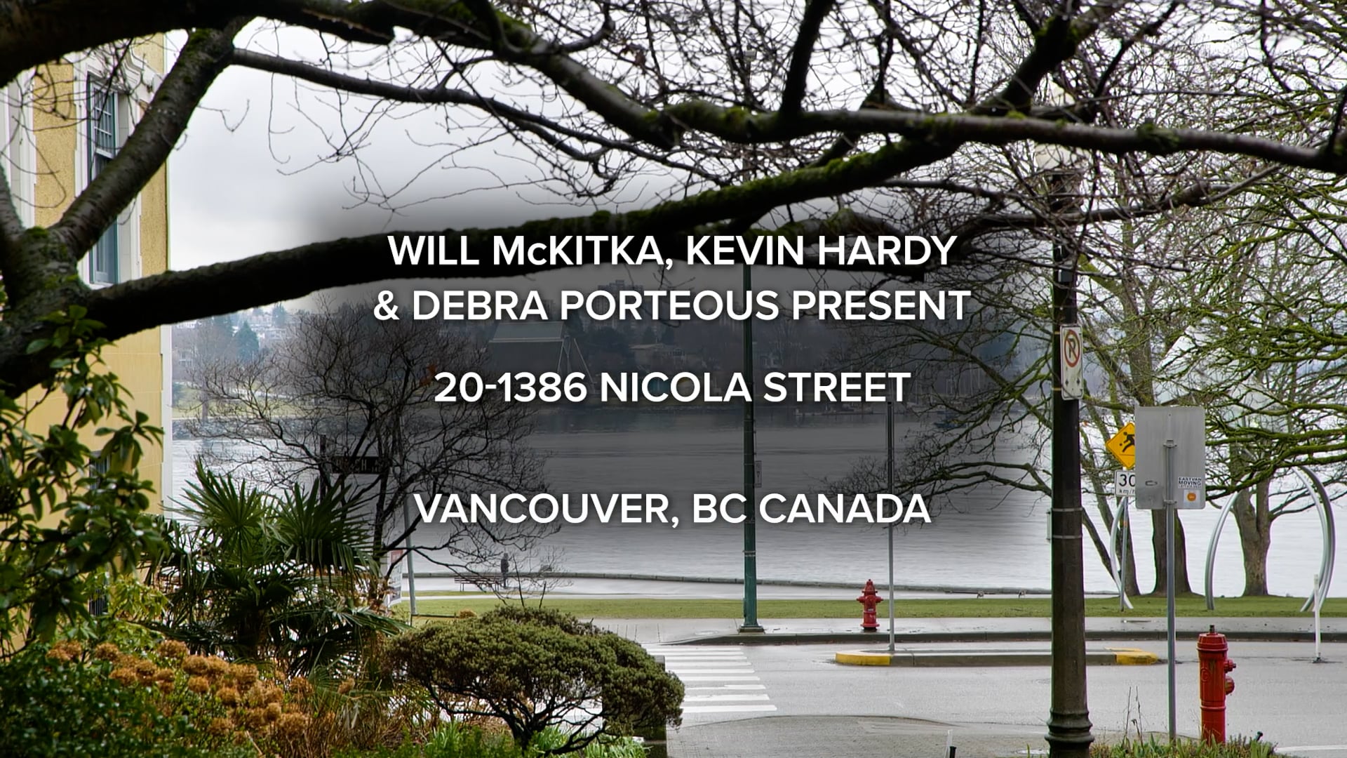 20-1386 Nicola Street, Vancouver - Will McKitka Kevin Hardy Debra Porteous