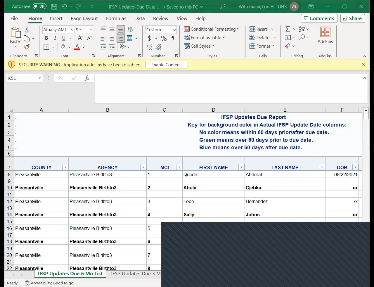 IFSP Updates Due Report on Vimeo
