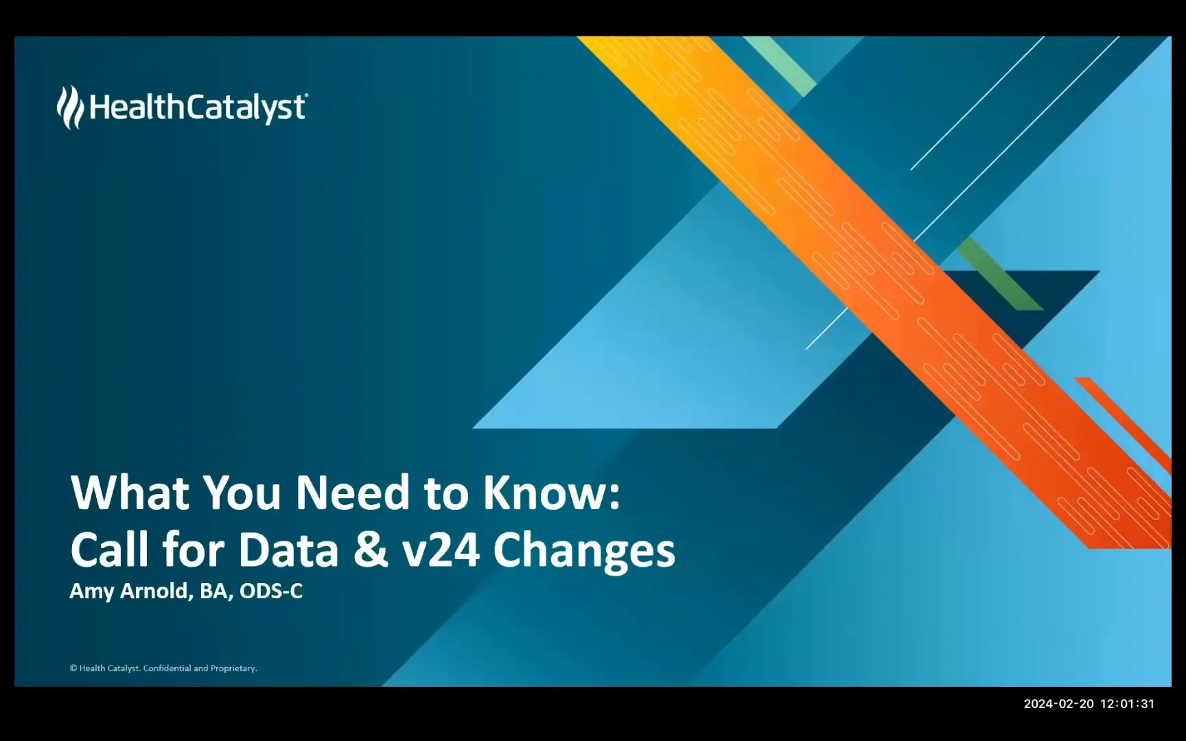 Call for Data - v24 Changes on Vimeo