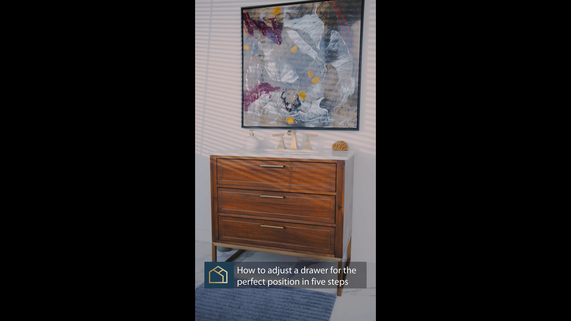 Terra Bathroom Vanity, 48" - Contemporary - Bathroom Vanities And Sink ...