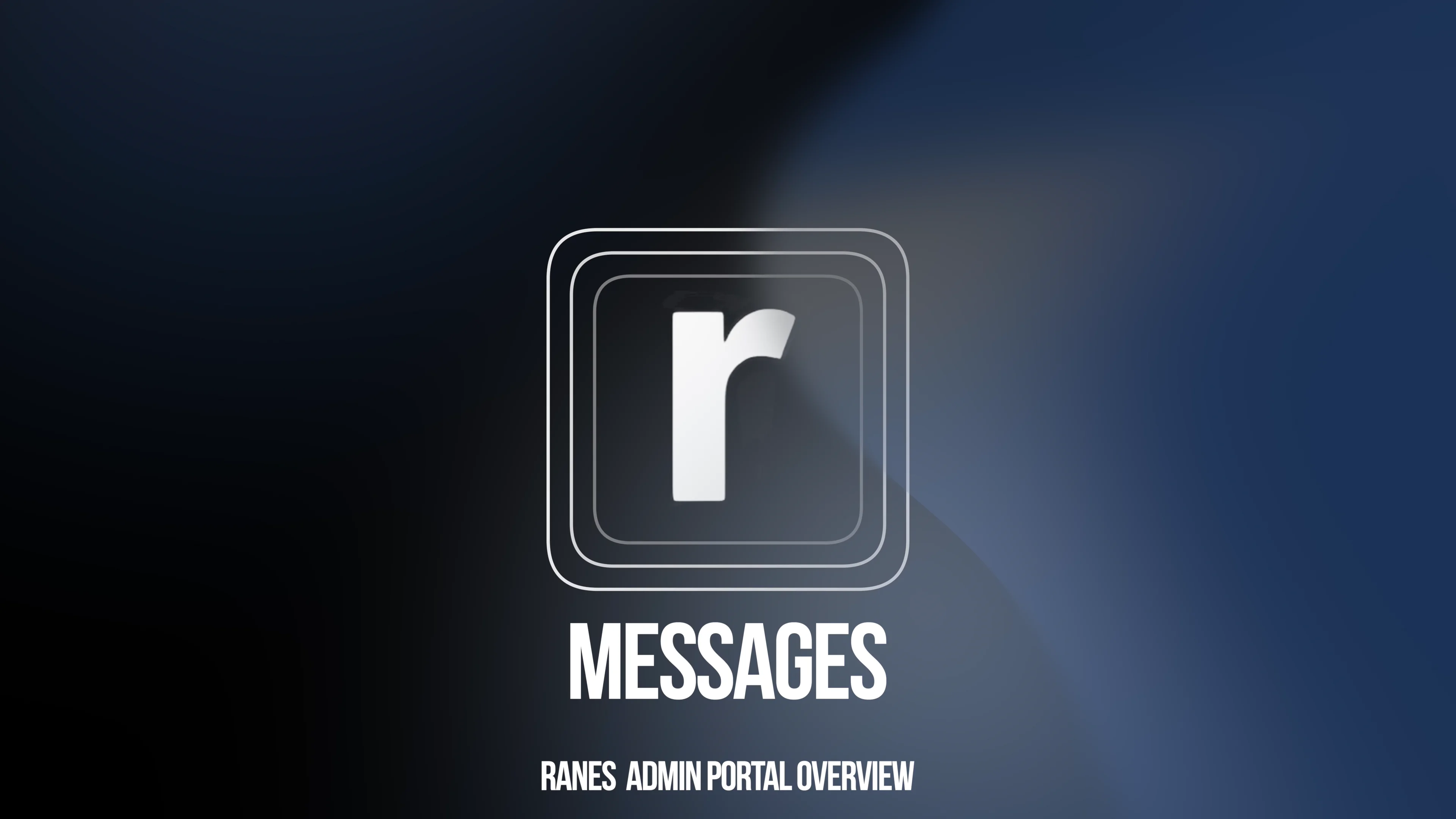 Messages Admin on Vimeo