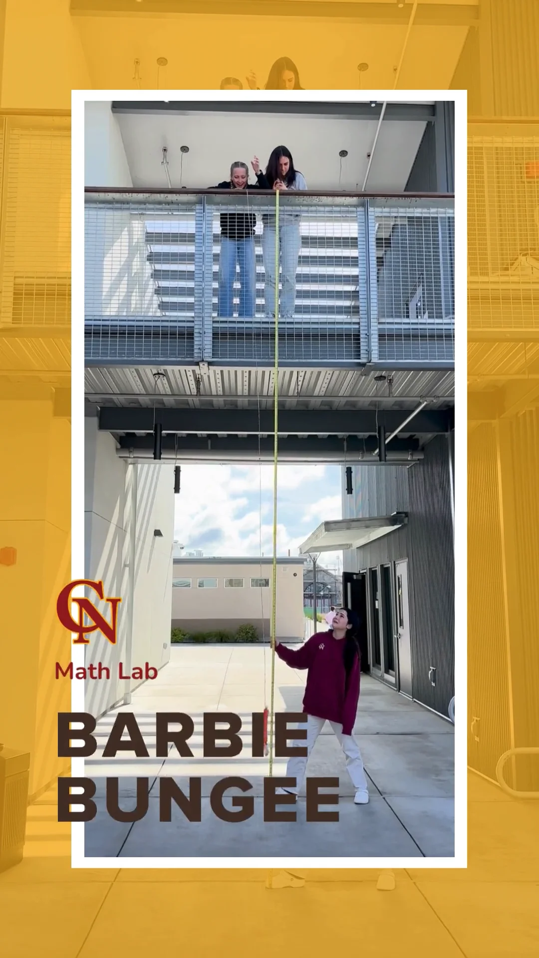 CN Math Lab: Barbie Bungee! on Vimeo